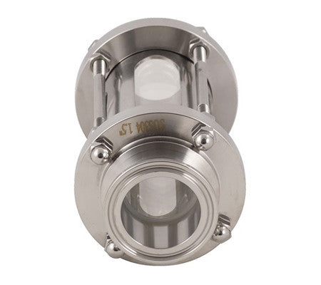 Tri-Clamp 1.5" Sight Glass | Hop Craft Supply Co.